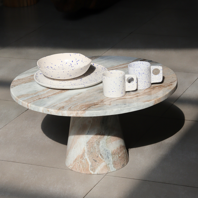 Saturn Marble Table – Muun Home